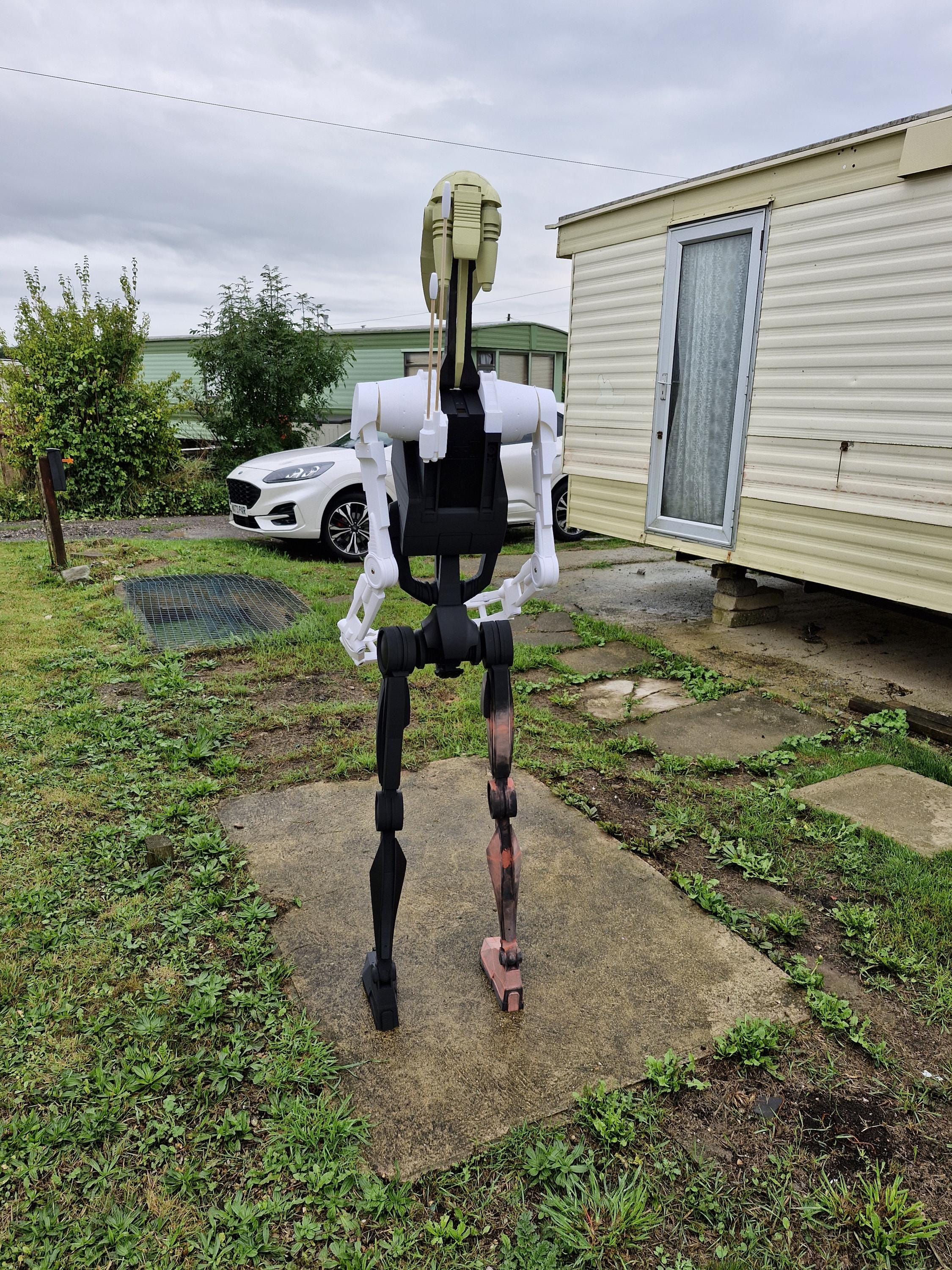 3d Printed B1 Battle Droid Raw Kit - Etsy