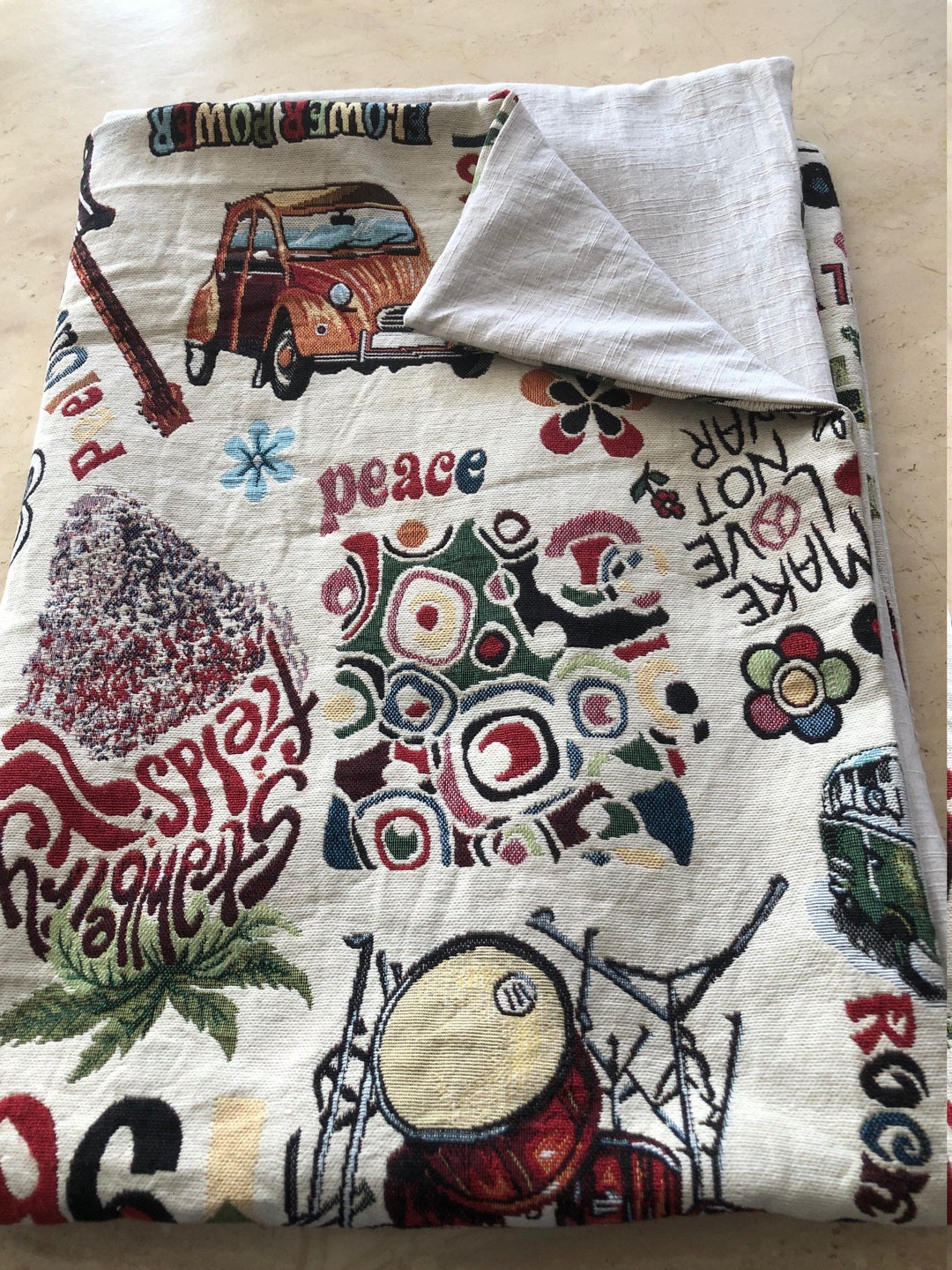 Playmat With Matching Lining for Kids Room - Etsy