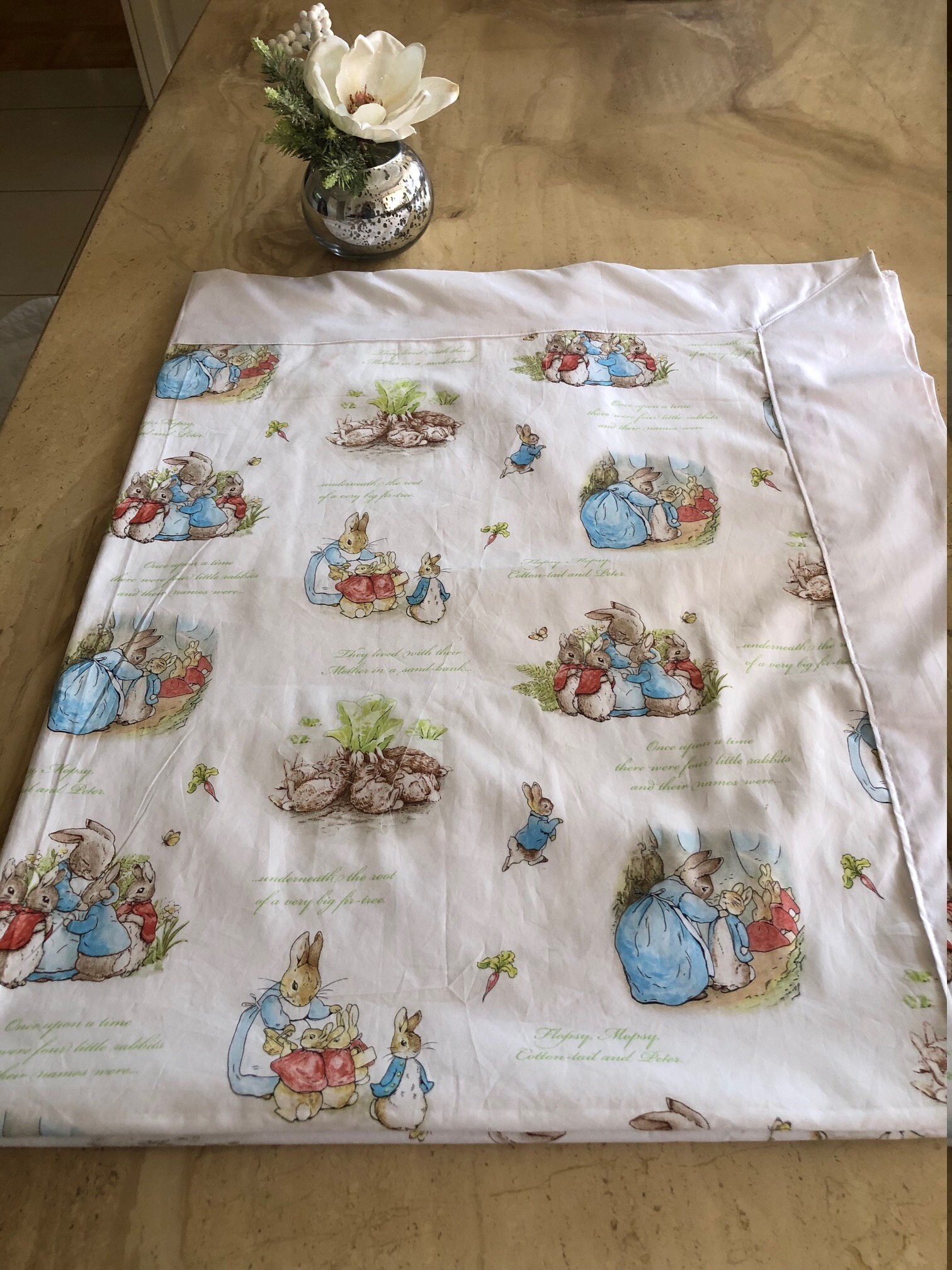 Beatrix Potter Peter Rabbit and Family Pure Cotton Blanket - Etsy