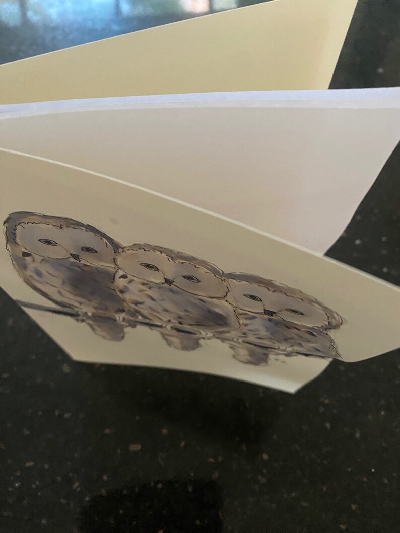 Pen and Ink Owls Original Drawing - Etsy