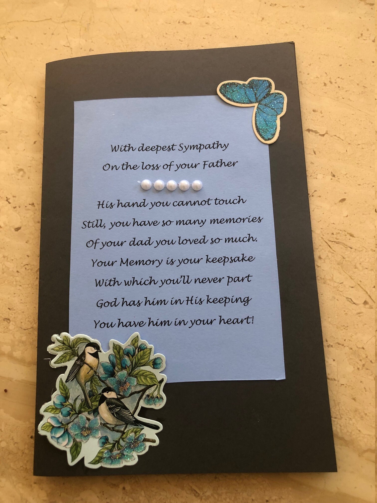 Sympathy Cards Father