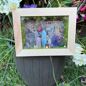 Crystal Display Case - Sparkling Fairy Crystals - Bohemian Crystal ...