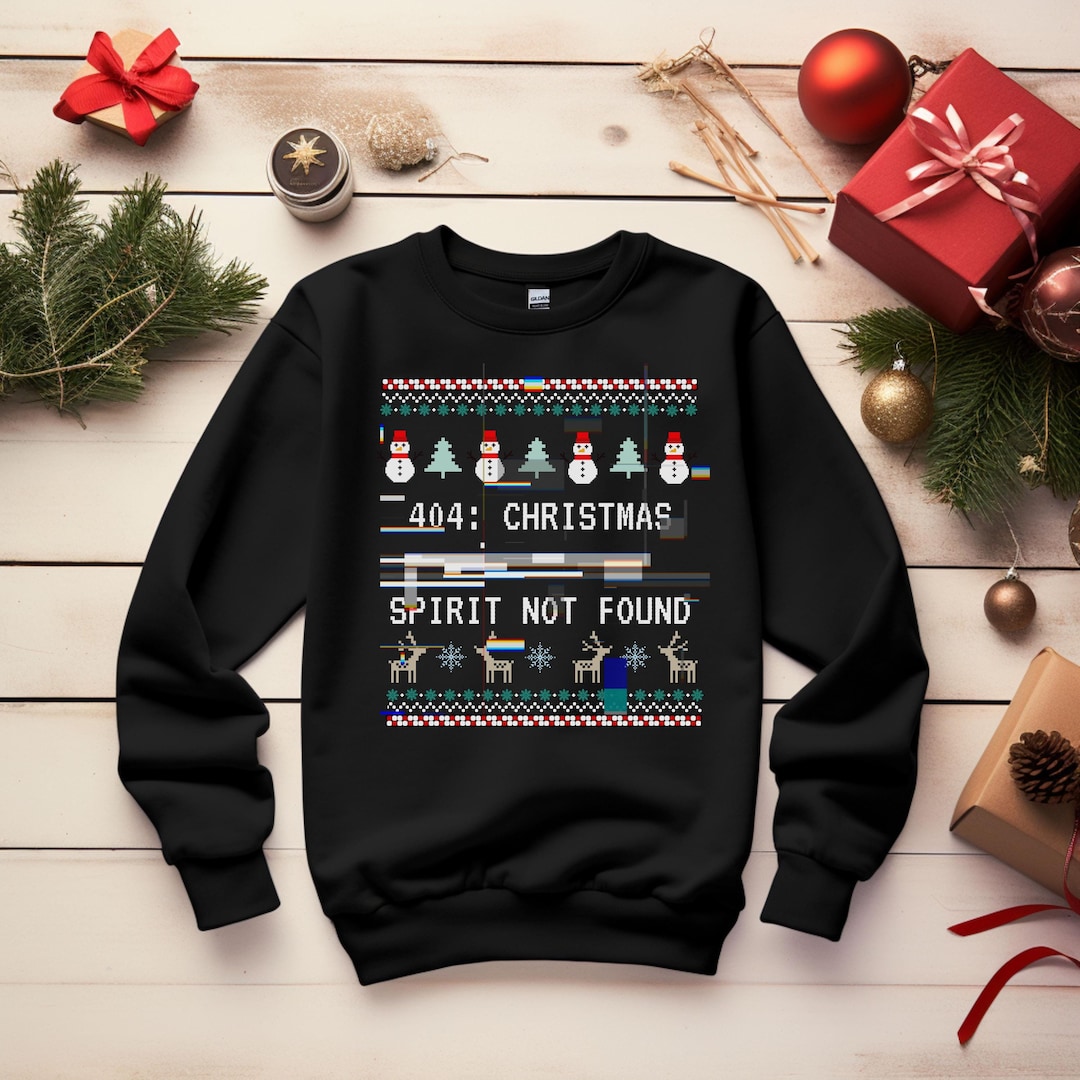 IT Department Ugly Christmas Sweater - IT, Programmer, Data Analyst ...