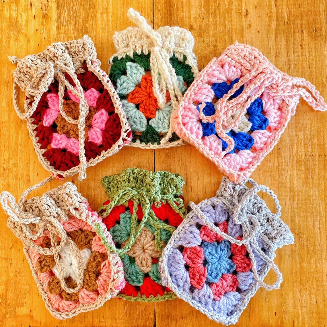 Crochet Crystal Pouch Pattern/ Crochet Trinket Pouch Pattern/ - Etsy