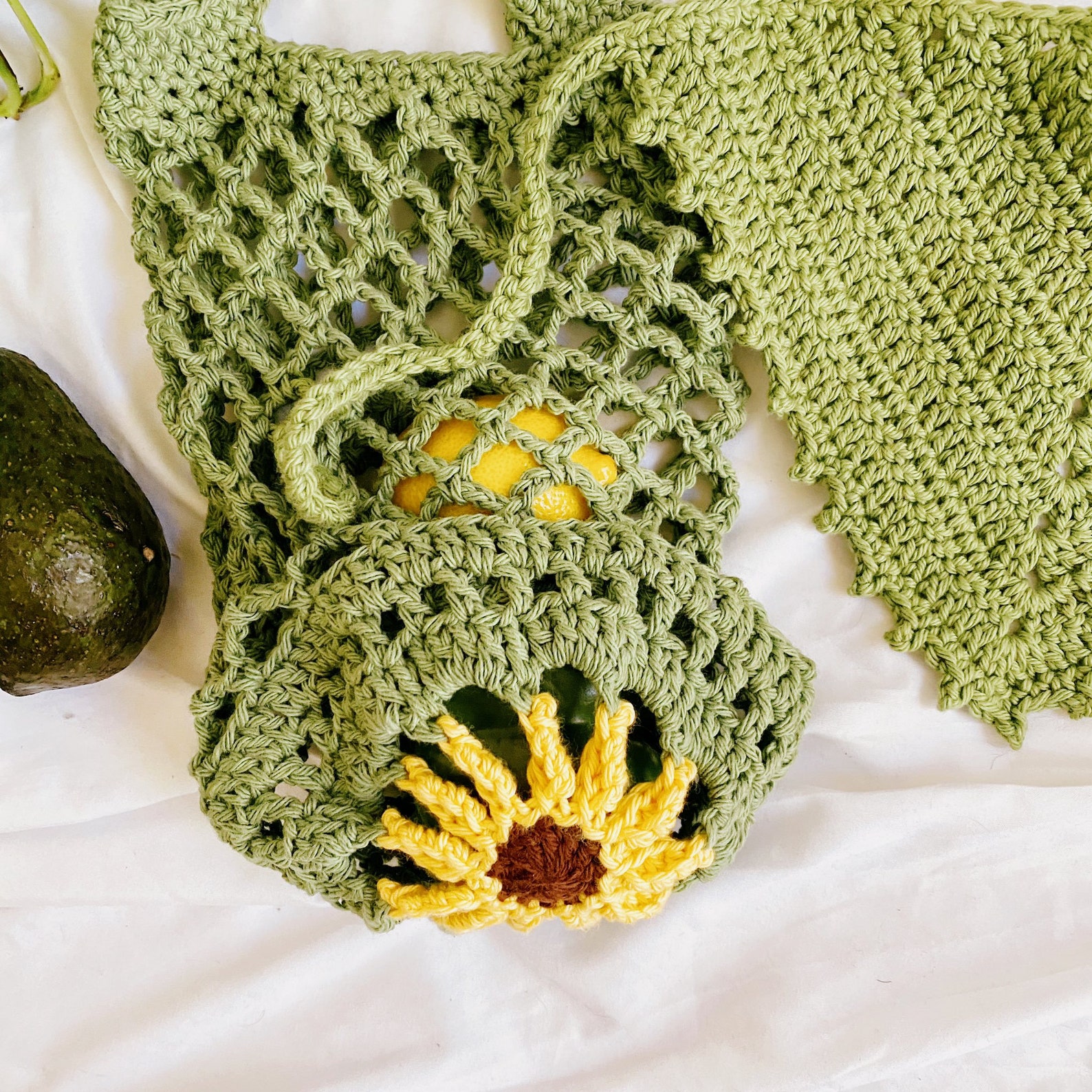 The Sunny Days Crochet Market Bag Pattern/ Easy Crochet - Etsy Canada