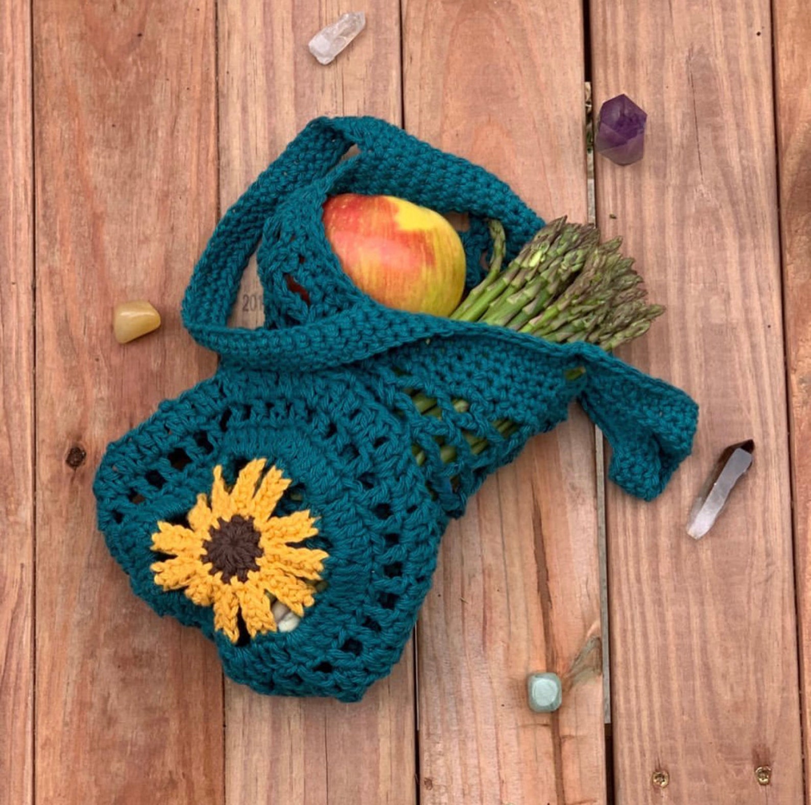 The Sunny Days Crochet Market Bag Pattern/ Easy Crochet Pattern - Etsy ...