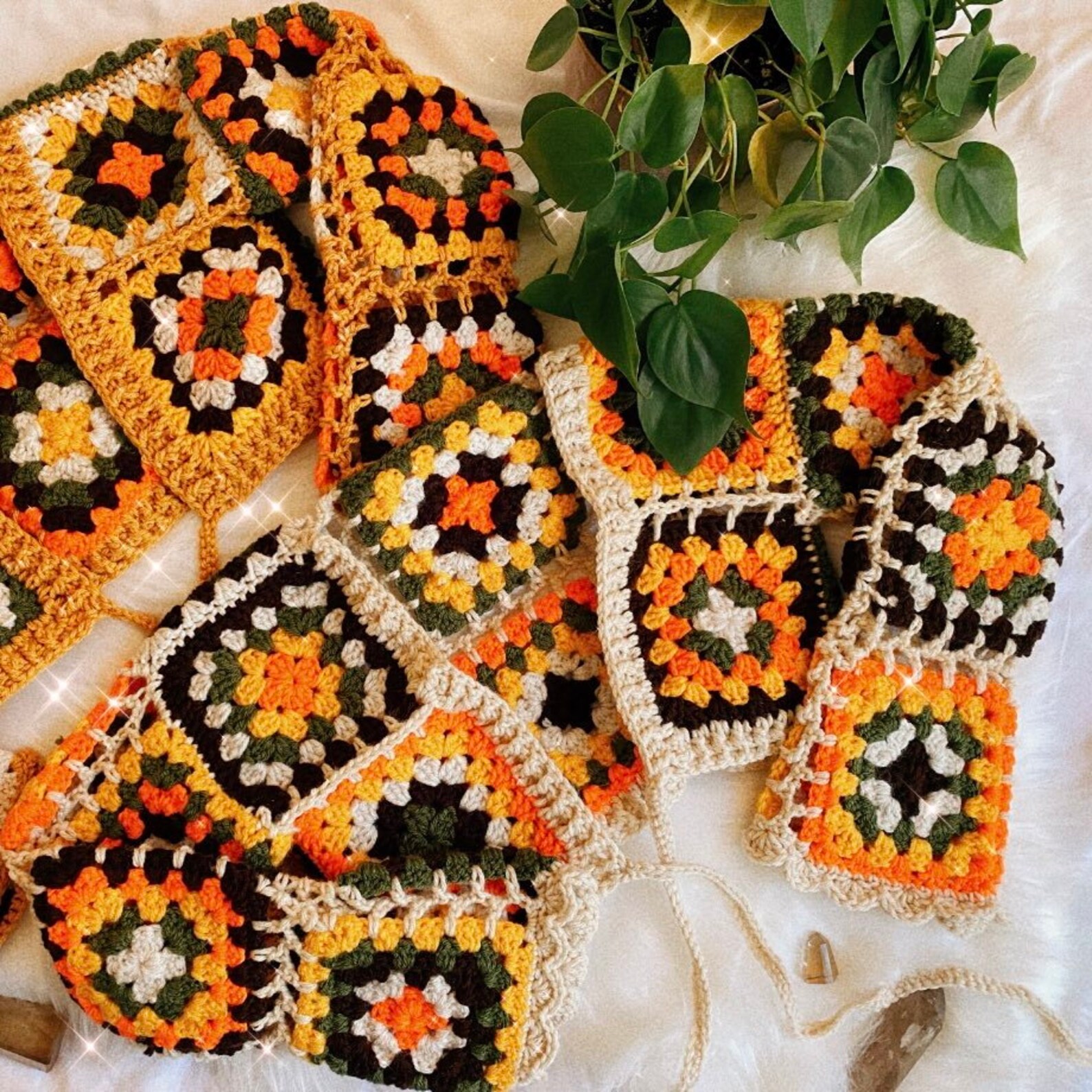 Granny Square Wrap-top Crochet Pattern Crochet Wrap Top - Etsy Australia