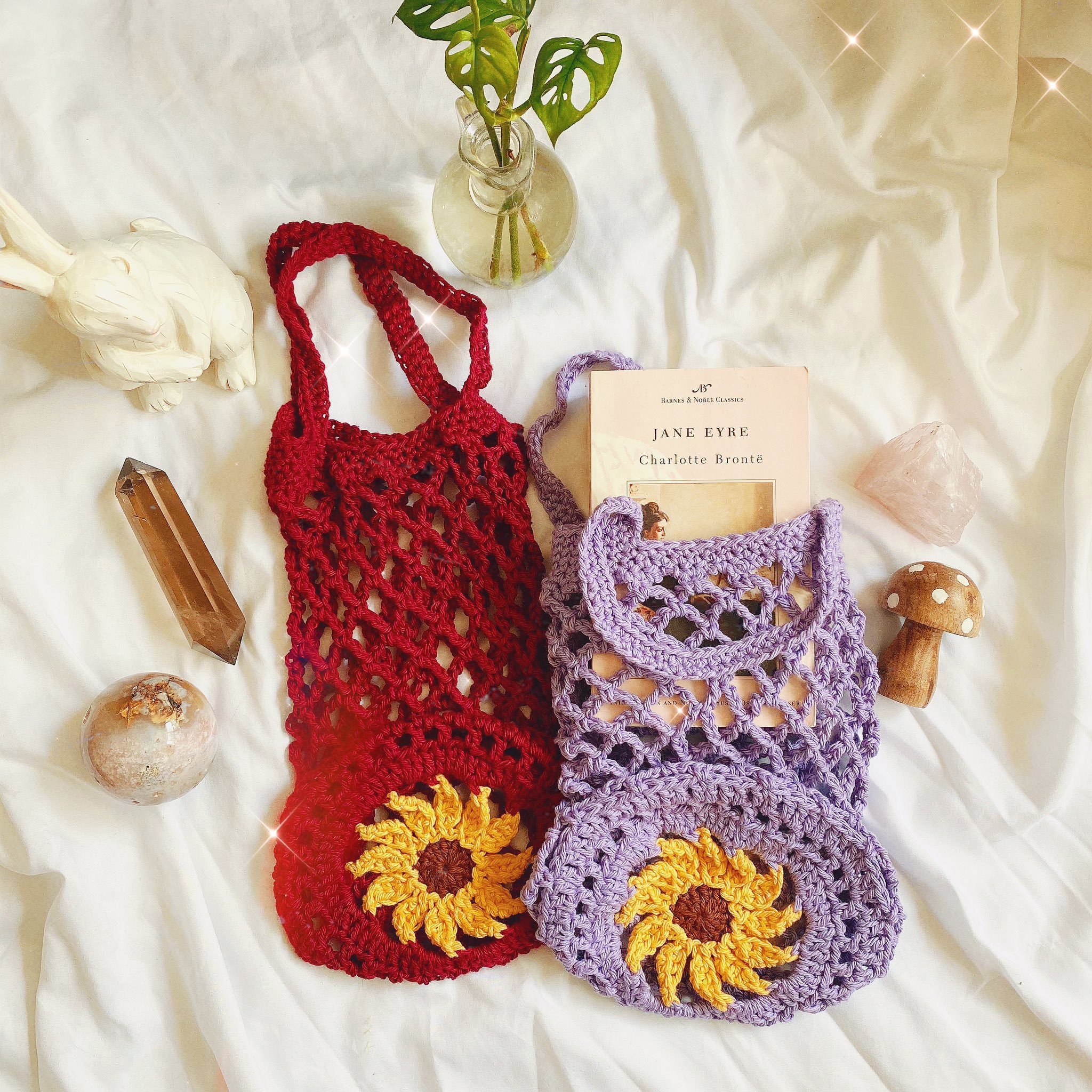 The Sunny Days Crochet Market Bag Pattern/ Easy Crochet - Etsy