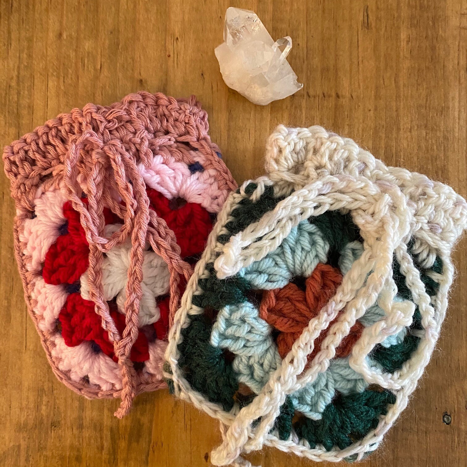 Crochet Crystal Pouch Pattern/ Crochet Trinket Pouch Pattern/ - Etsy