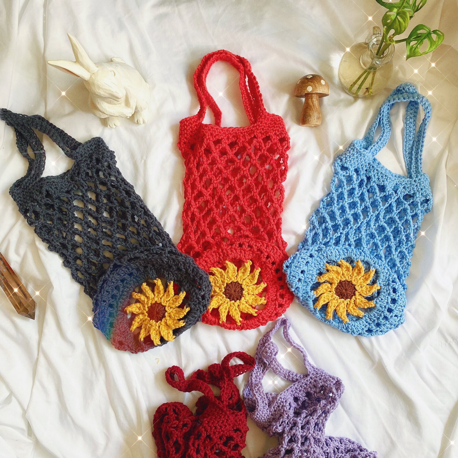 The Sunny Days Crochet Market Bag Pattern/ Easy Crochet Pattern - Etsy ...