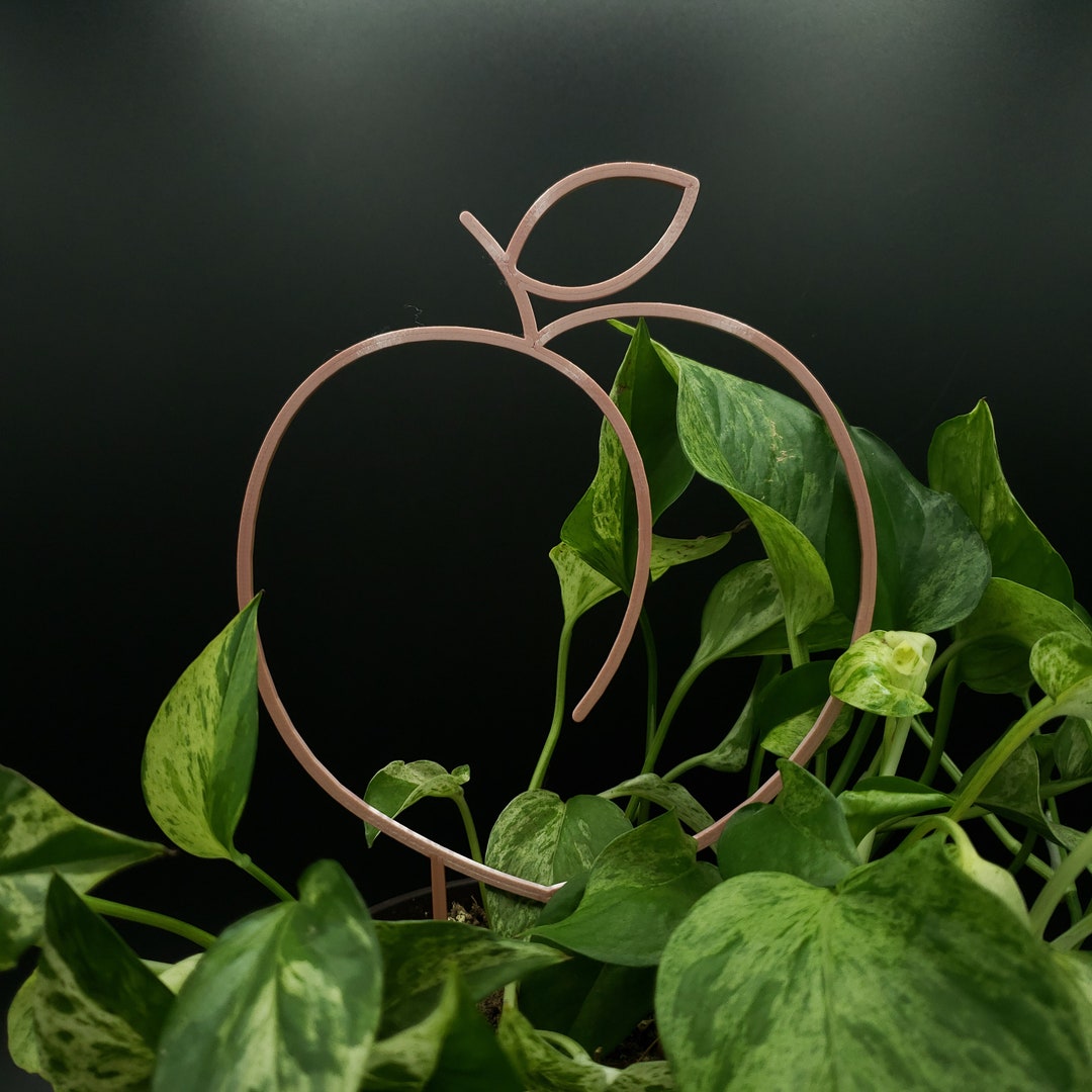 Peach Trellis for Climbing Plants | 3D Printed Butt Emoji Trellis for ...