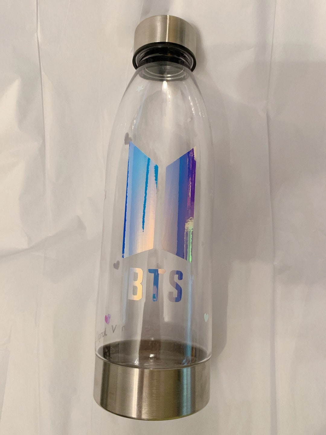 BTS Logo Water Bottle - Etsy