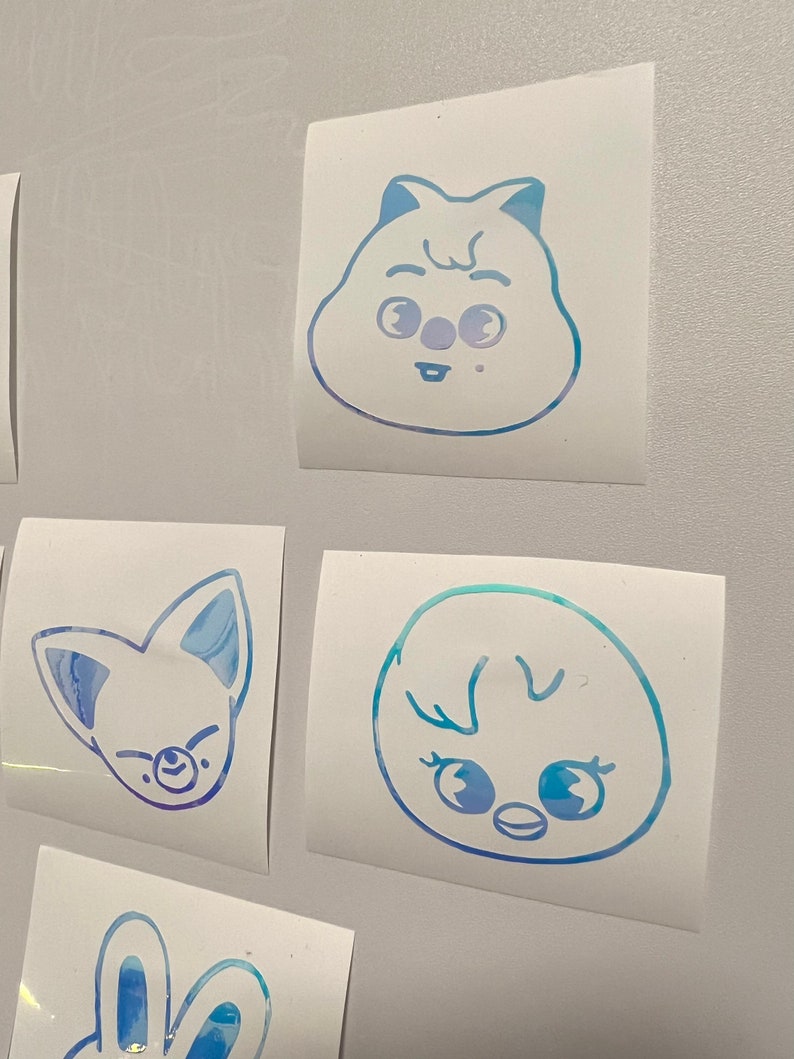 Stray Kids SKZOO Set Vinyl for Laptops Phone Cases Wall. - Etsy