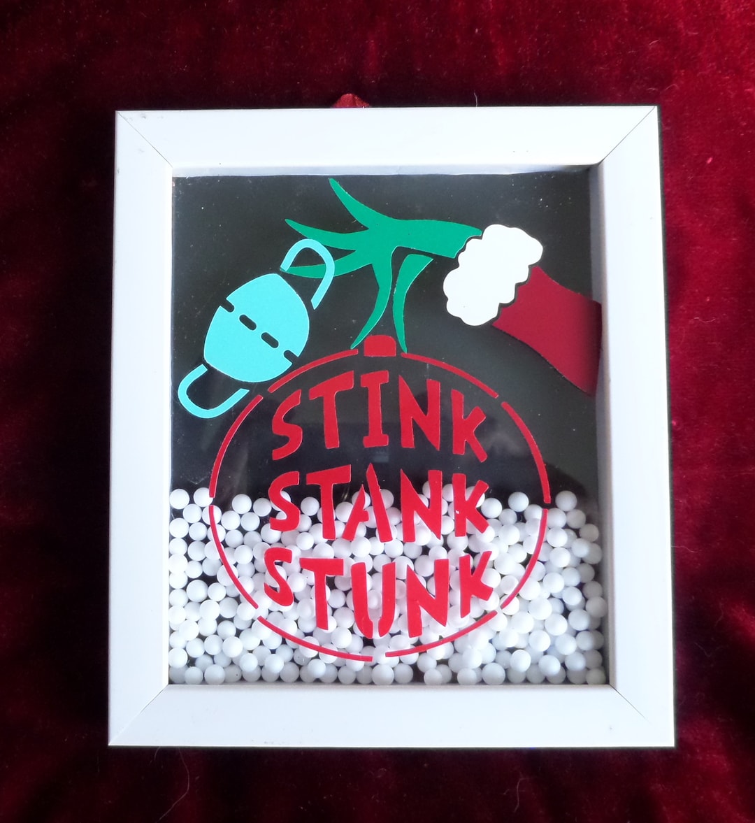 Grinch Shadow Box - Etsy