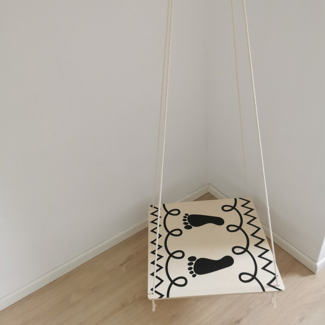 Swing Platform for Kids, Rope Swing Platform, XXL Climbing Swing ...