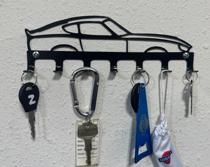 Datsun Z Metal Key Hanger, Key Rack, Design, Gift, Idea, Cars, Metal ...