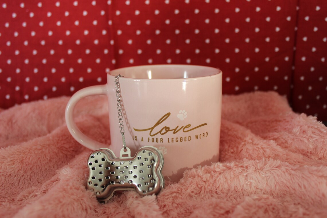 Dog Bone Shaped Tea Steeper for Loose Leaf Tea Donation Made to a Dog ...
