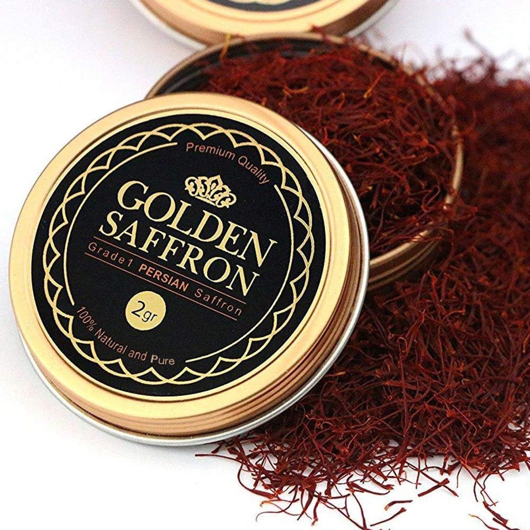 Golden Saffron, Finest Pure Premium All Red Saffron Threads, Grade A+ ...