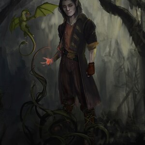 Custom Full Body Fantasy Character Portrait Character - Etsy