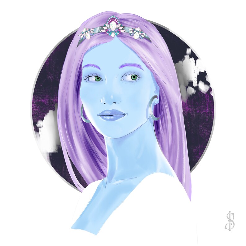 Custom Fantasy Character Bust Portrait Character Commission - Etsy