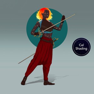 Custom Full Body Fantasy Character Portrait Character - Etsy
