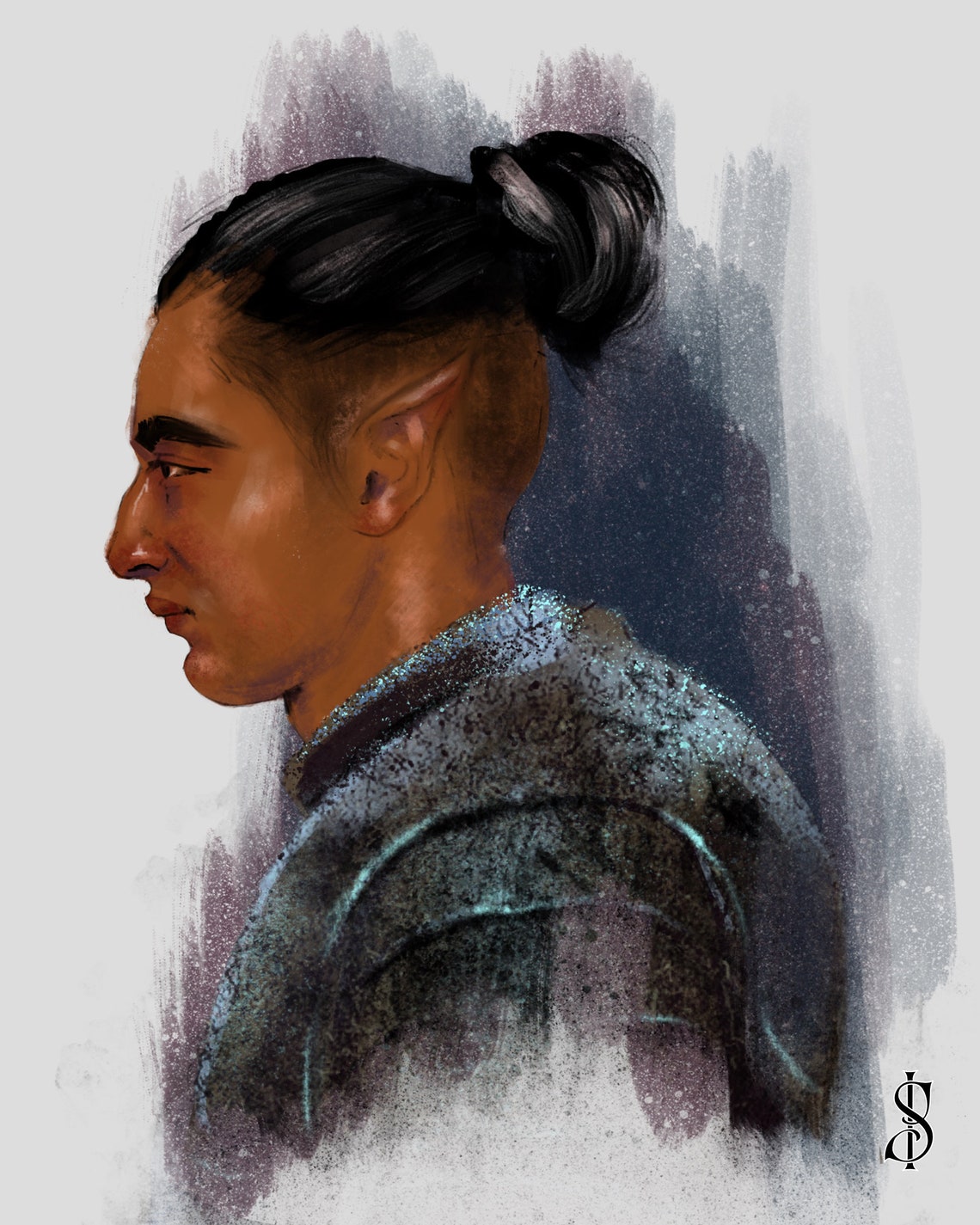 Custom Fantasy Character Bust Portrait Character Commission - Etsy