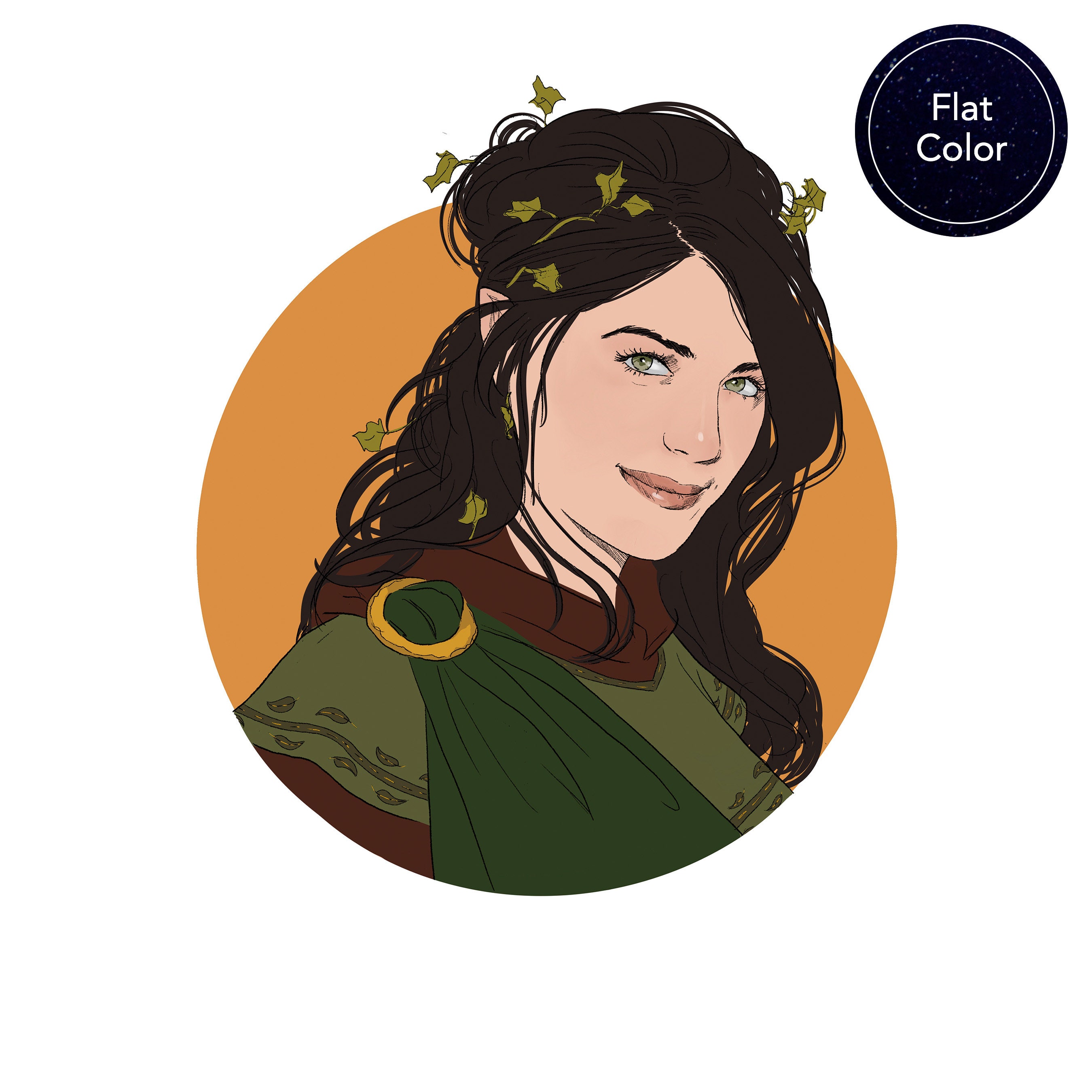 Custom Fantasy Character Bust Portrait Character Commission | Etsy