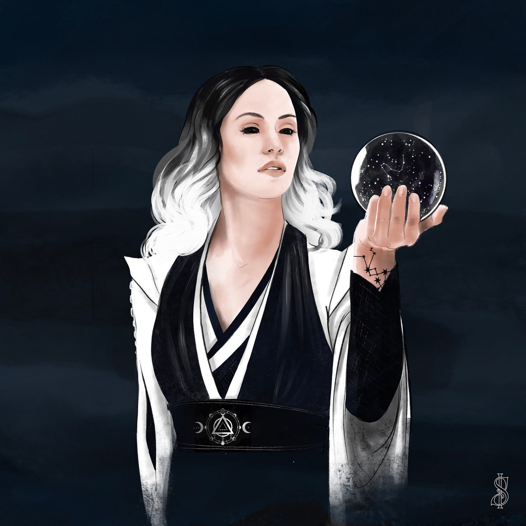 Fantasy Half Body Character Portrait Dnd Character Commission Painting ...