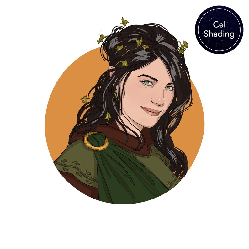 Custom Fantasy Character Bust Portrait Character Commission - Etsy