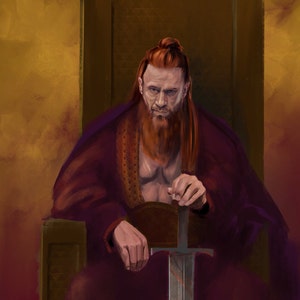 Fantasy Half Body Character Portrait Dnd Character Commission Painting ...