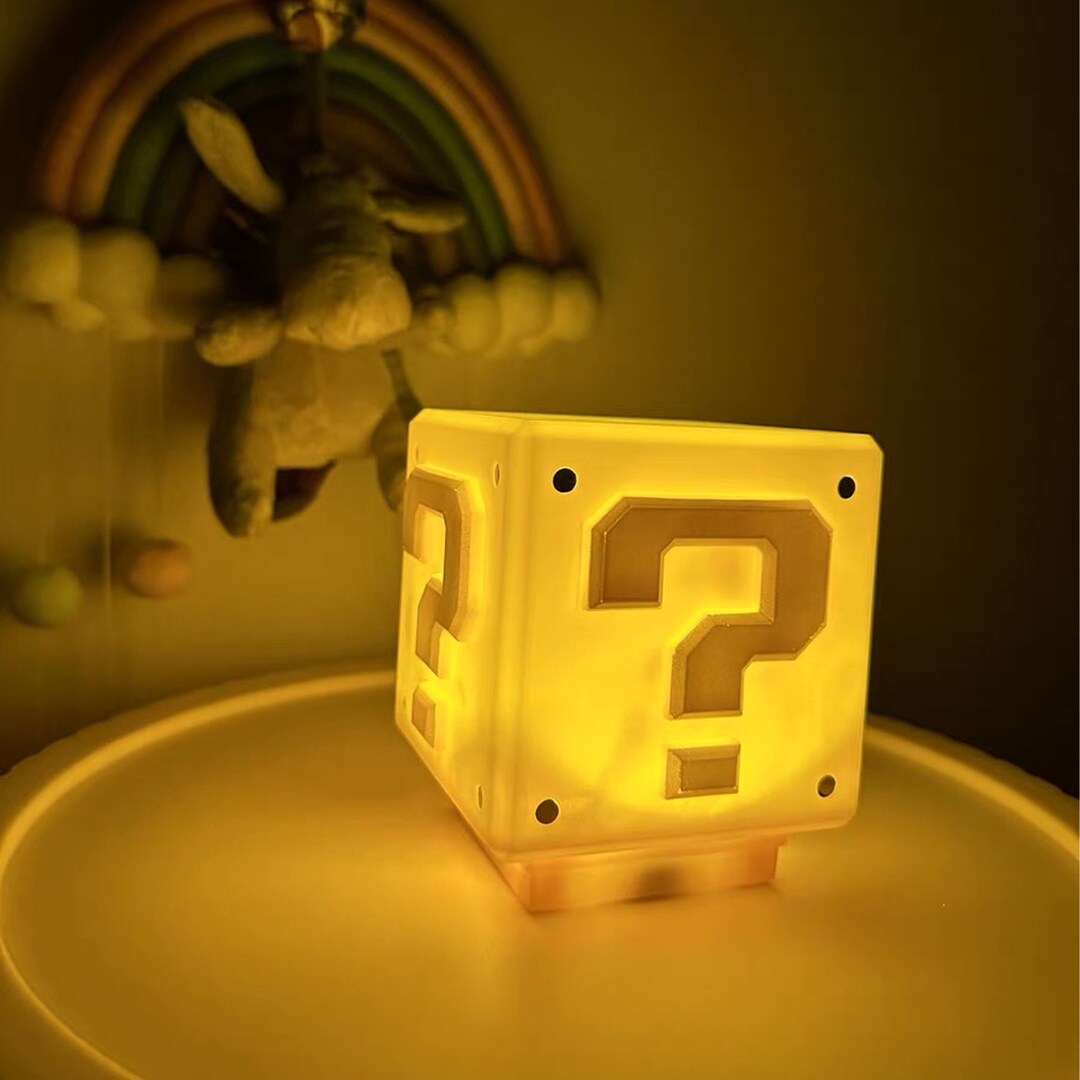 Recharge-able Mario Night Light Super Mario Night Light - Etsy Canada