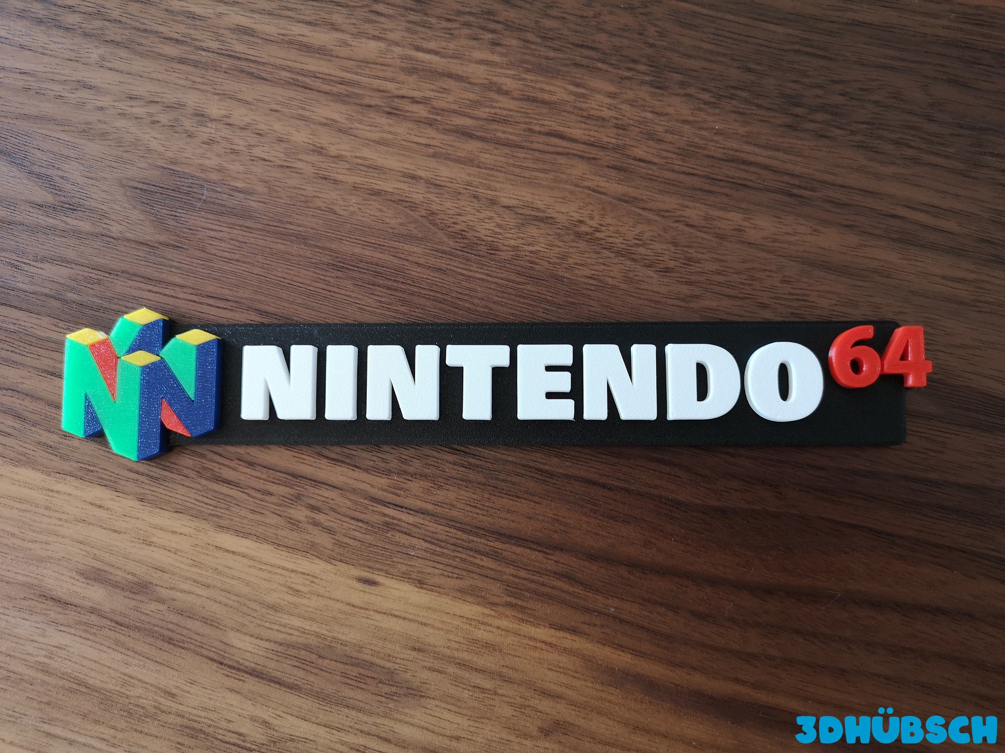 Nintendo 64 Logo Zeichen für deine Retro Spiele Dekoration | Etsy