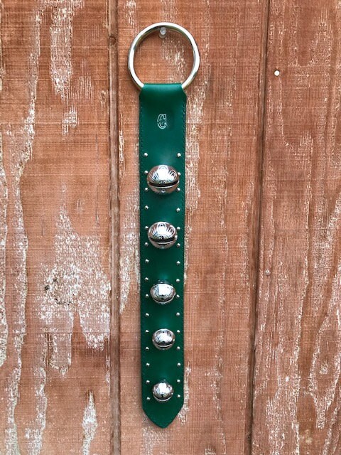 Leather Sleigh Bell Door Hanger/strap - Etsy