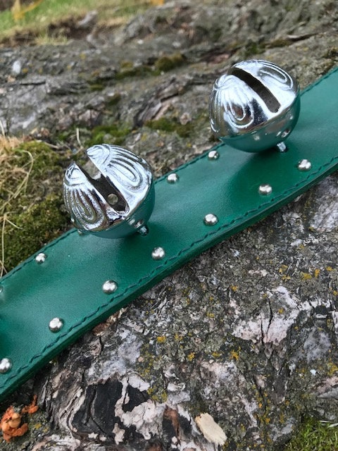 Leather Sleigh Bell Door Hanger/strap - Etsy