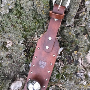 Leather Sleigh Bell Hanger/strap - Etsy