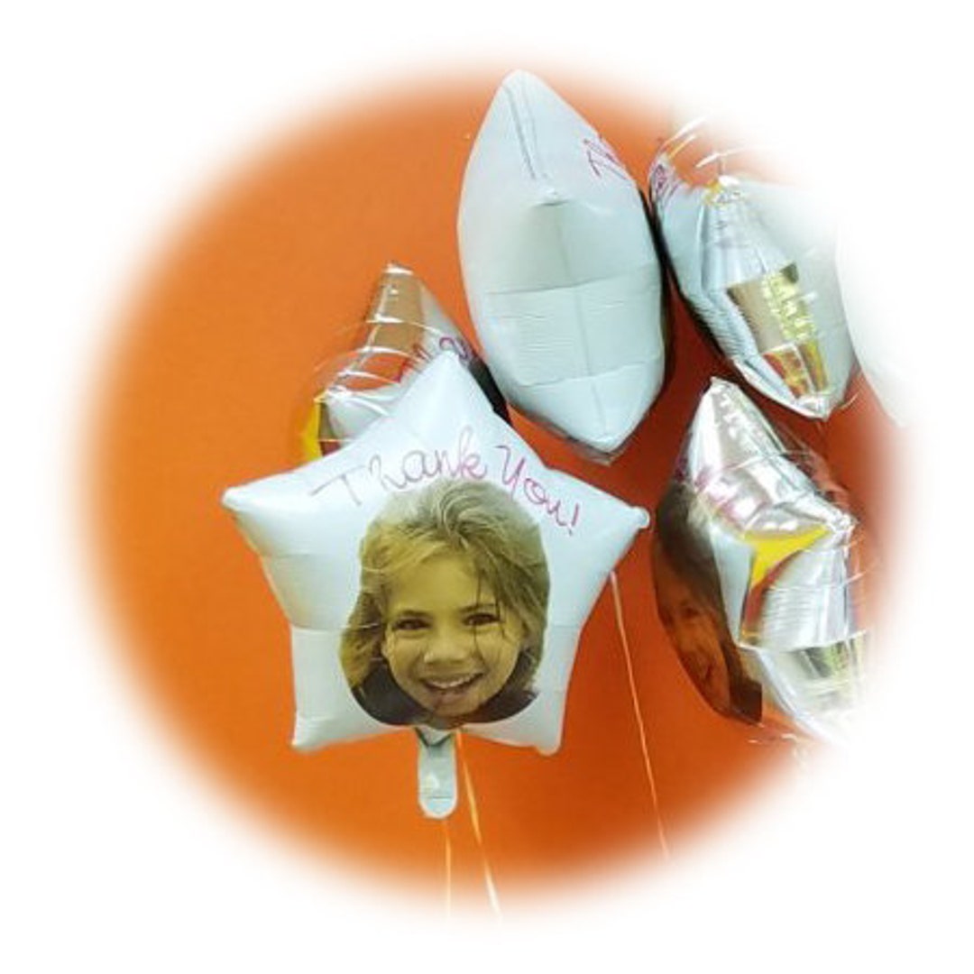 Custom Photo Printed Party Balloon (big 18” Size) Helium Inflatable ...