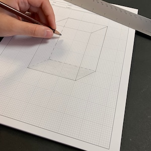 Custom Logo Printed 1/10" (one Tenth Inch) Scale Graph Paper Pad 8.5x11 ...