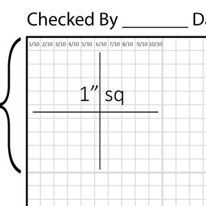 Custom Logo Printed 1/10" (one Tenth Inch) Scale Graph Paper Pad 8.5x11 ...