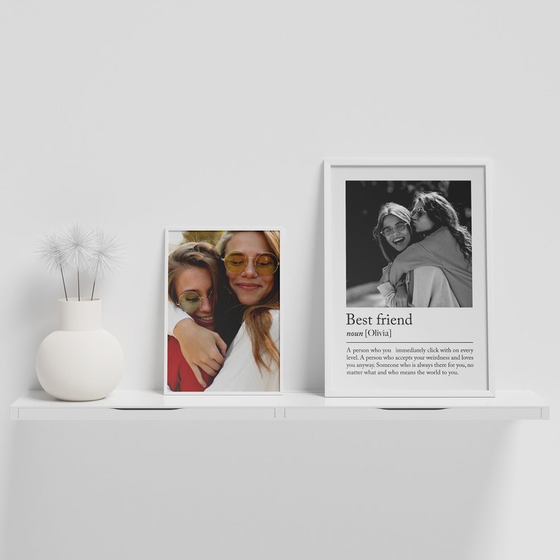 Personalised Best Friend Definition Print Custom Gift With - Etsy UK