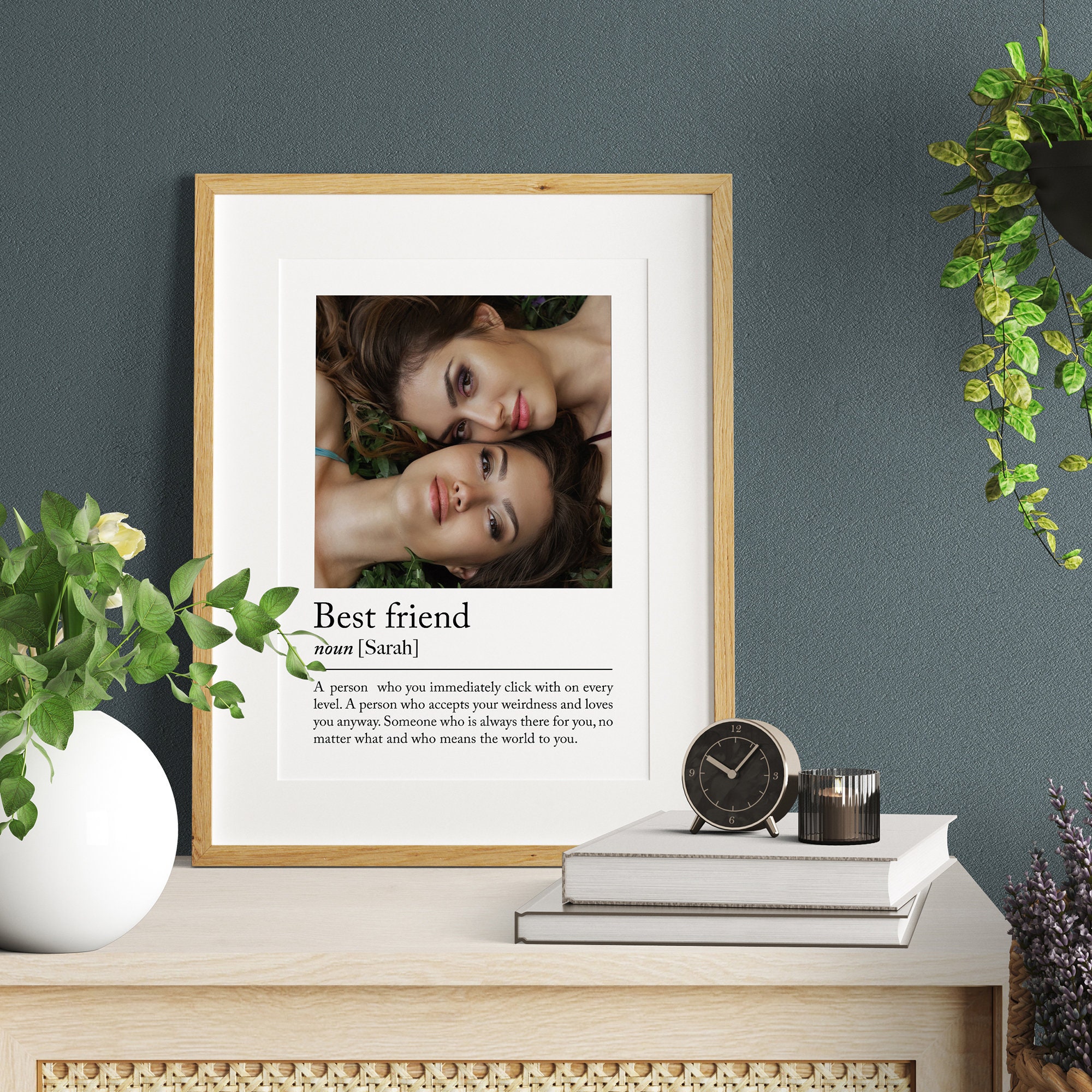 Personalised Best Friend Definition Print Custom Gift With - Etsy UK