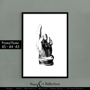 Victorian Style Retro Hand Drawing With Pointed Finger, Finger Pointing ...