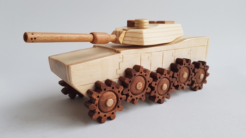 Wooden Gear Tank Toy Plans: Automata DIY Project (PDF Download) - Etsy