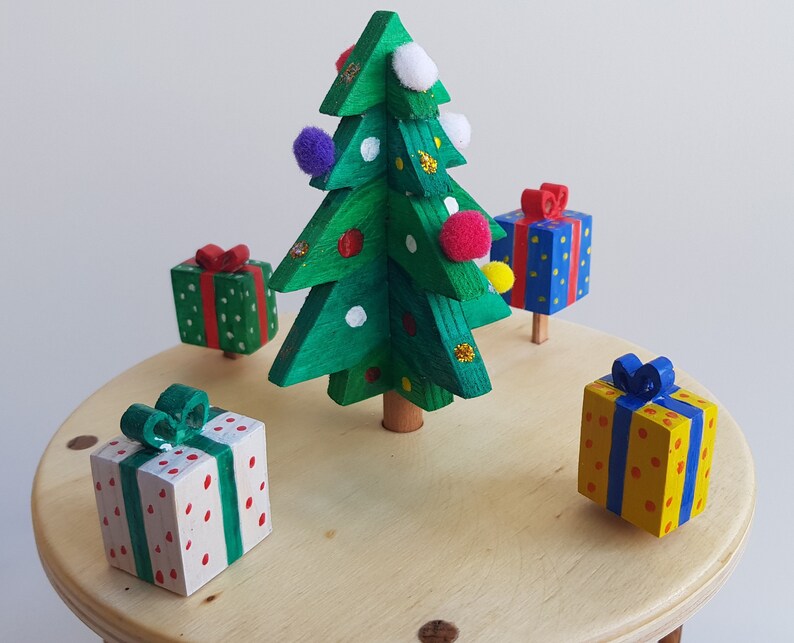 Wooden Santa Claus Carousel Plans and Patterns Wooden Christmas ...