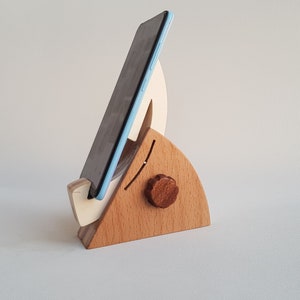 Adjustable Wooden Phone Stand Plans: DIY Woodworking (PDF Download) - Etsy