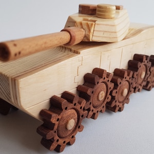 Wooden Gear Tank Toy Plans: Automata DIY Project (PDF Download) - Etsy