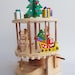 Wooden Santa Claus Carousel Plans: Christmas Automaton Toy (PDF ...