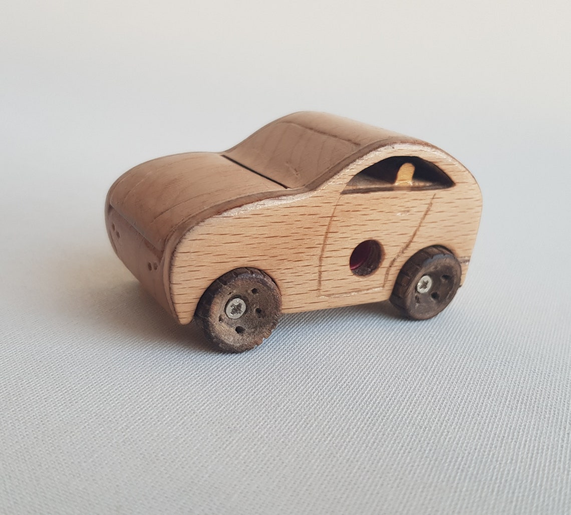 Wooden Pencil Sharpener Car Toy Plans & Patterns PDF - Etsy