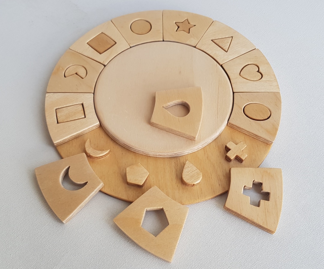 Wooden Shapes Puzzle Toy Plans and Patterns for Kids (PDF Download) - Etsy