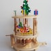 Wooden Santa Claus Carousel Plans: Christmas Automaton Toy (PDF ...