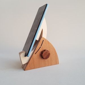 Adjustable Wooden Phone Stand Plans: DIY Woodworking (PDF Download) - Etsy